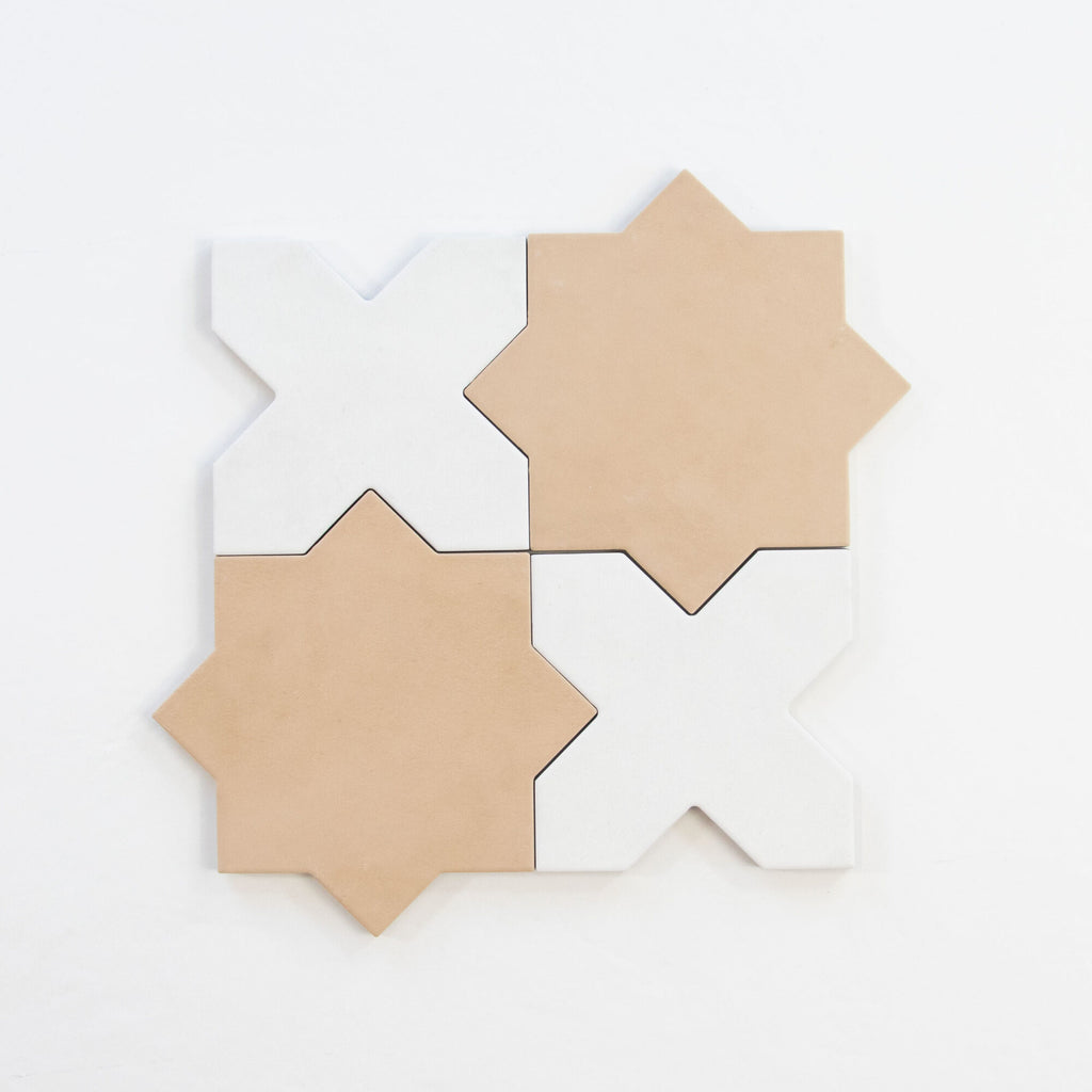 Star & Cross tiles fawn matt – The TSH Group Pty Ltd